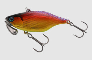 Jackall TN 50 Trigon Silent Vibration Lure Babataku Red Gold Laser (38
