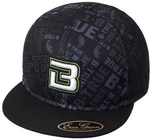 Evergreen Cap Flat Cap B-True Type D Random Black (1997)