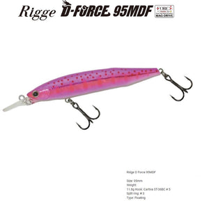 Zipbaits Rigge D-Force 95 MDF Floating Lure 050 (9026)
