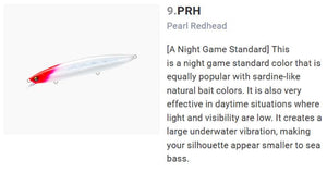 Yo Zuri Duel Sonic Boom SB Minnow 125S Sinking Lure F1267-PRH (0955)